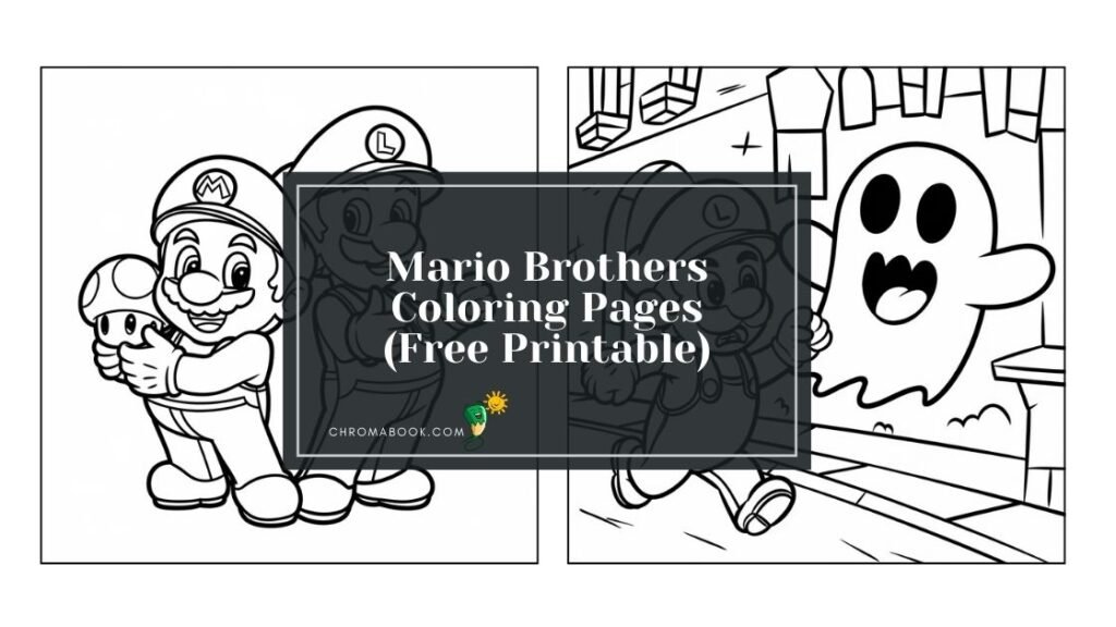 Mario Coloring Pages | Coloring 4 Kids